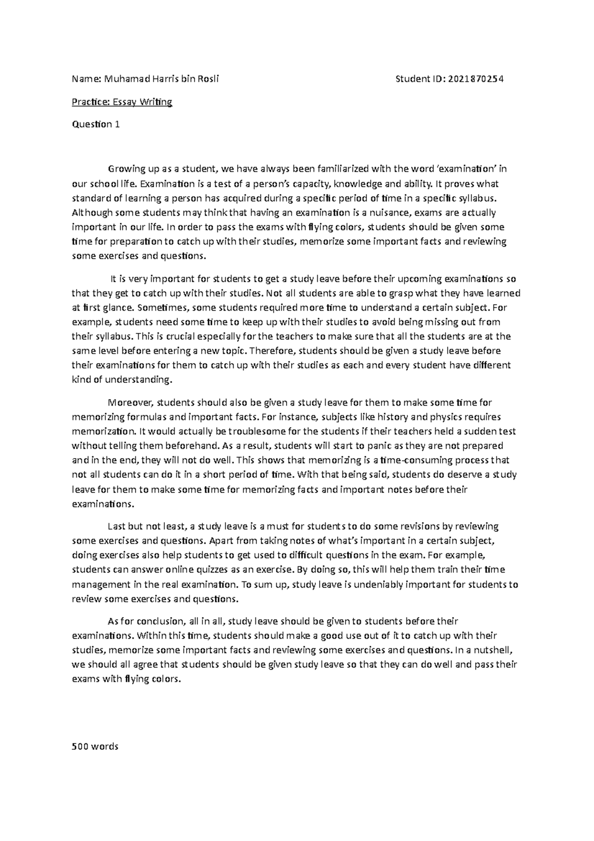 ELC essay writing 350 wordsssssssssssssssssssssss - foundation in ...