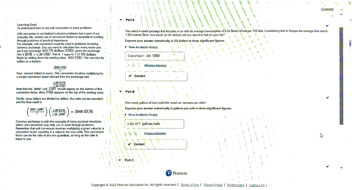 Mastering Homework Chapter 1 - PHY2053 - Studocu