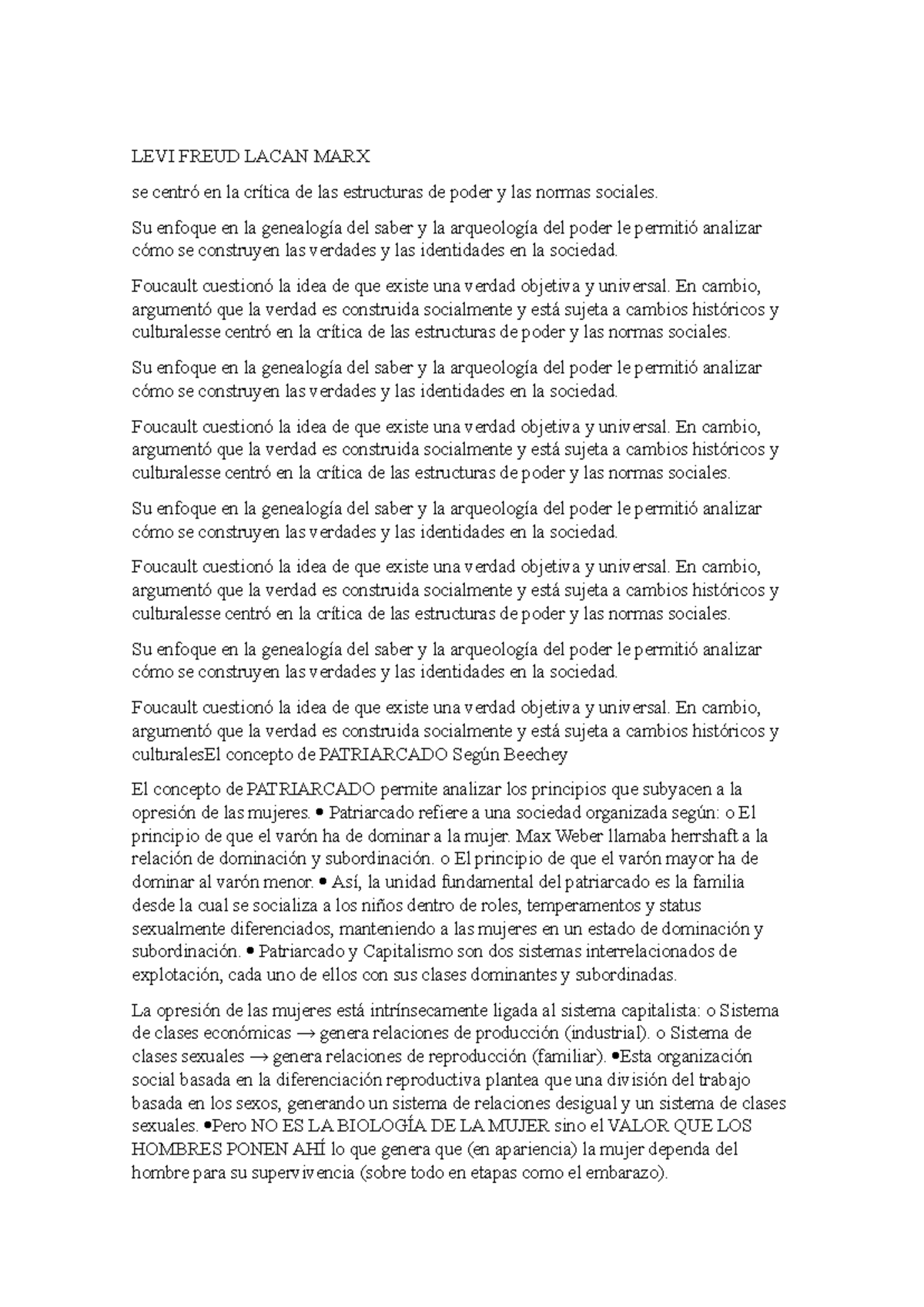 LEVI Freud Lacan MARX critica de Rubin - LEVI FREUD LACAN MARX se ...