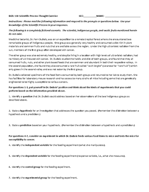 Scientific Method Case Study Worksheet- Stennett,M - Scientific Method ...