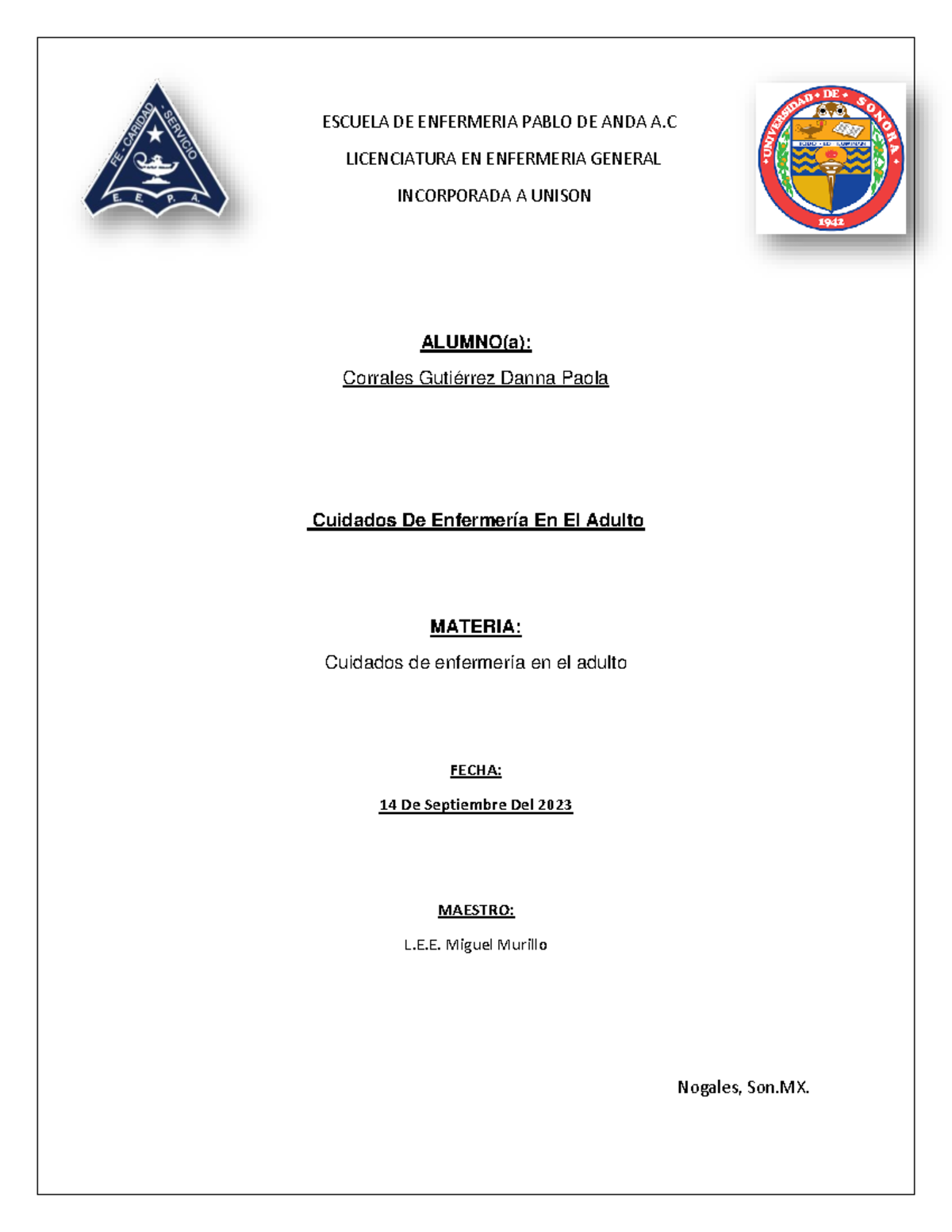Area quirurgica cuidados de enfermeria en el adulto - ESCUELA DE ...