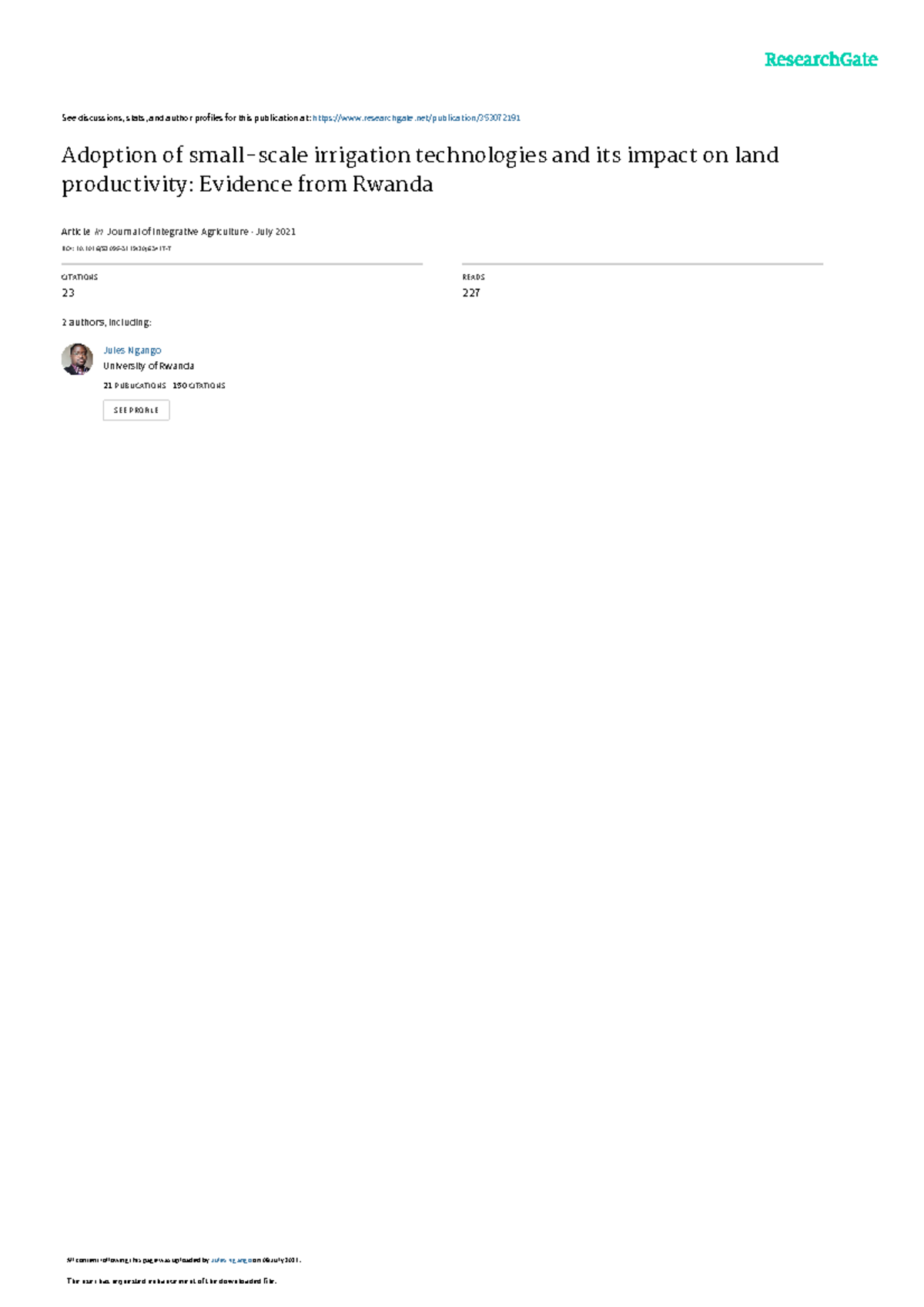 Ngango Hong JIA - ddfr3 - See discussions, stats, and author profiles ...