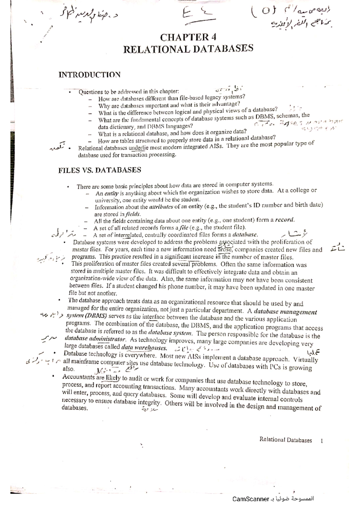 Ch 4 lecture ais - Accounting - Studocu