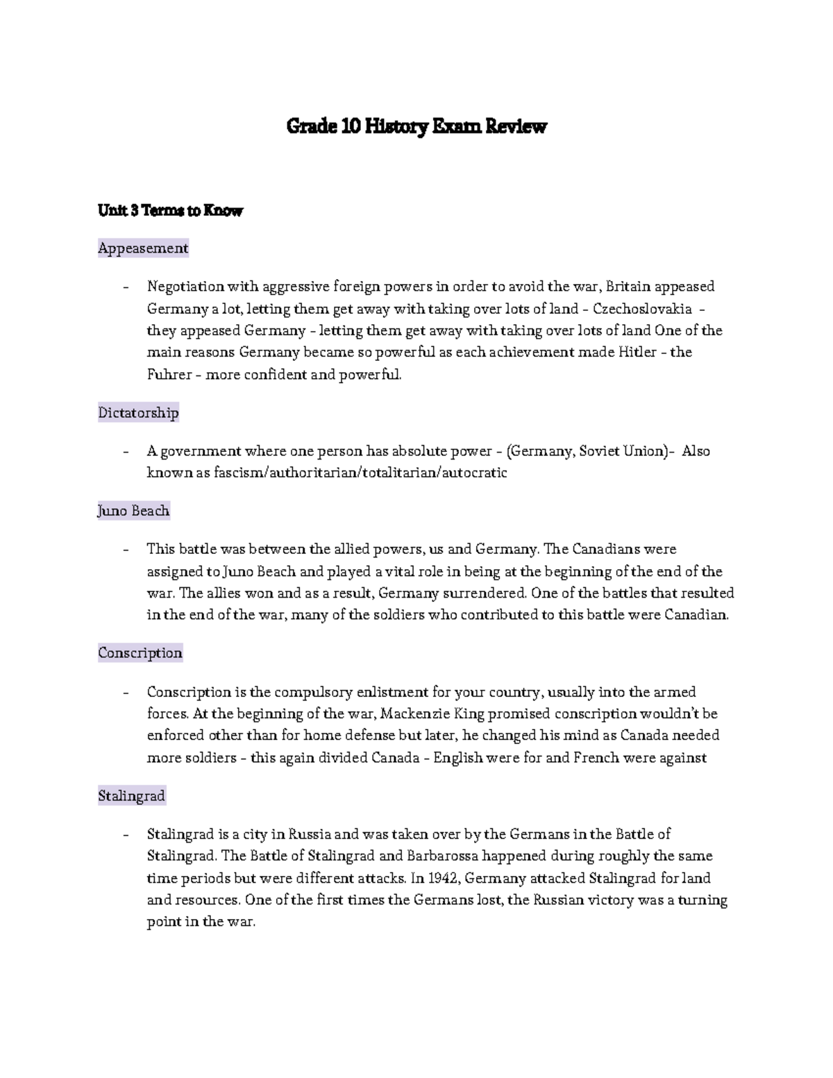 History World War Unit Studocu history-world-war-unit-studocu