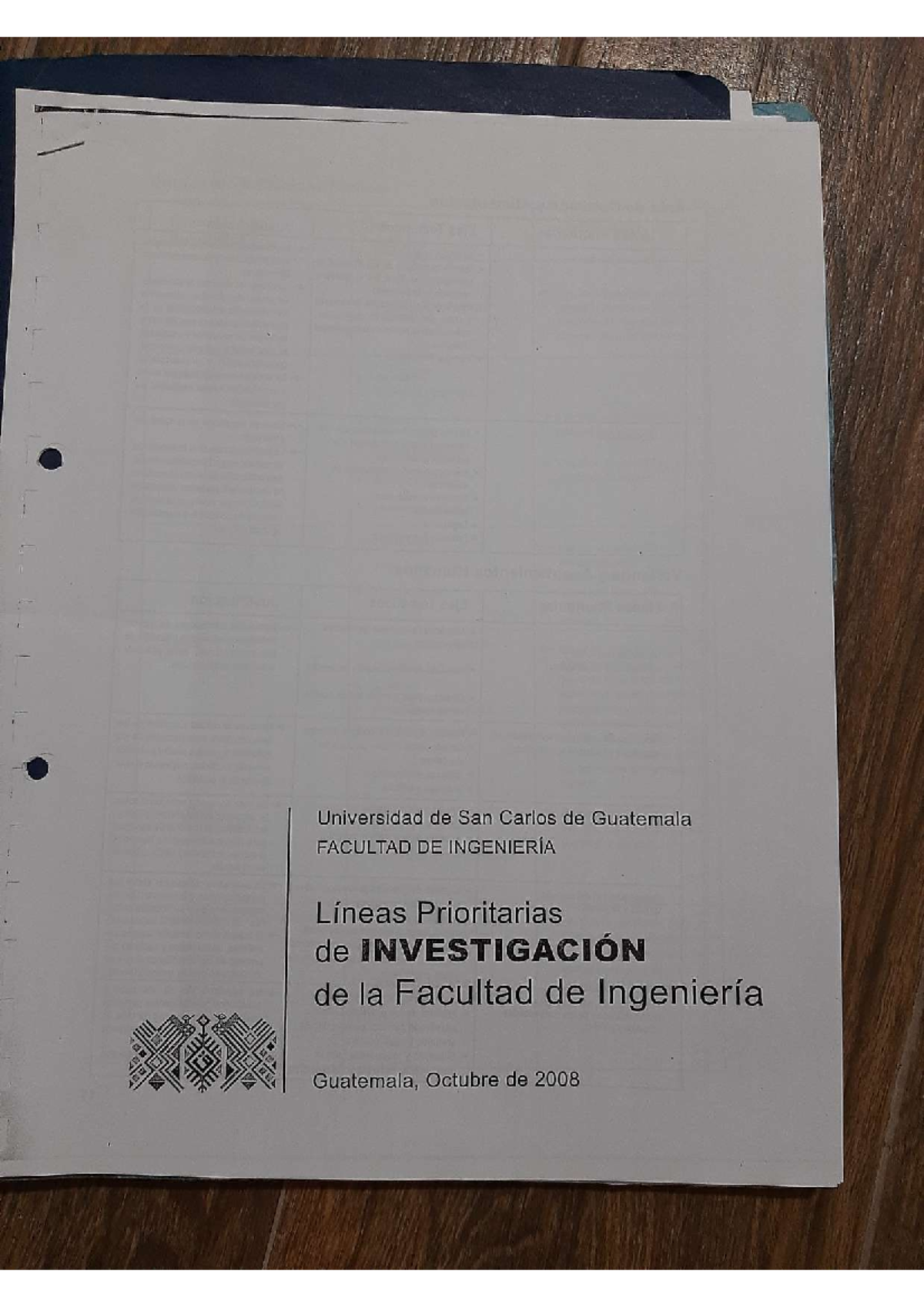 Lineas de investigacion Fiusac 2 - Universidad de San Carlos de ...