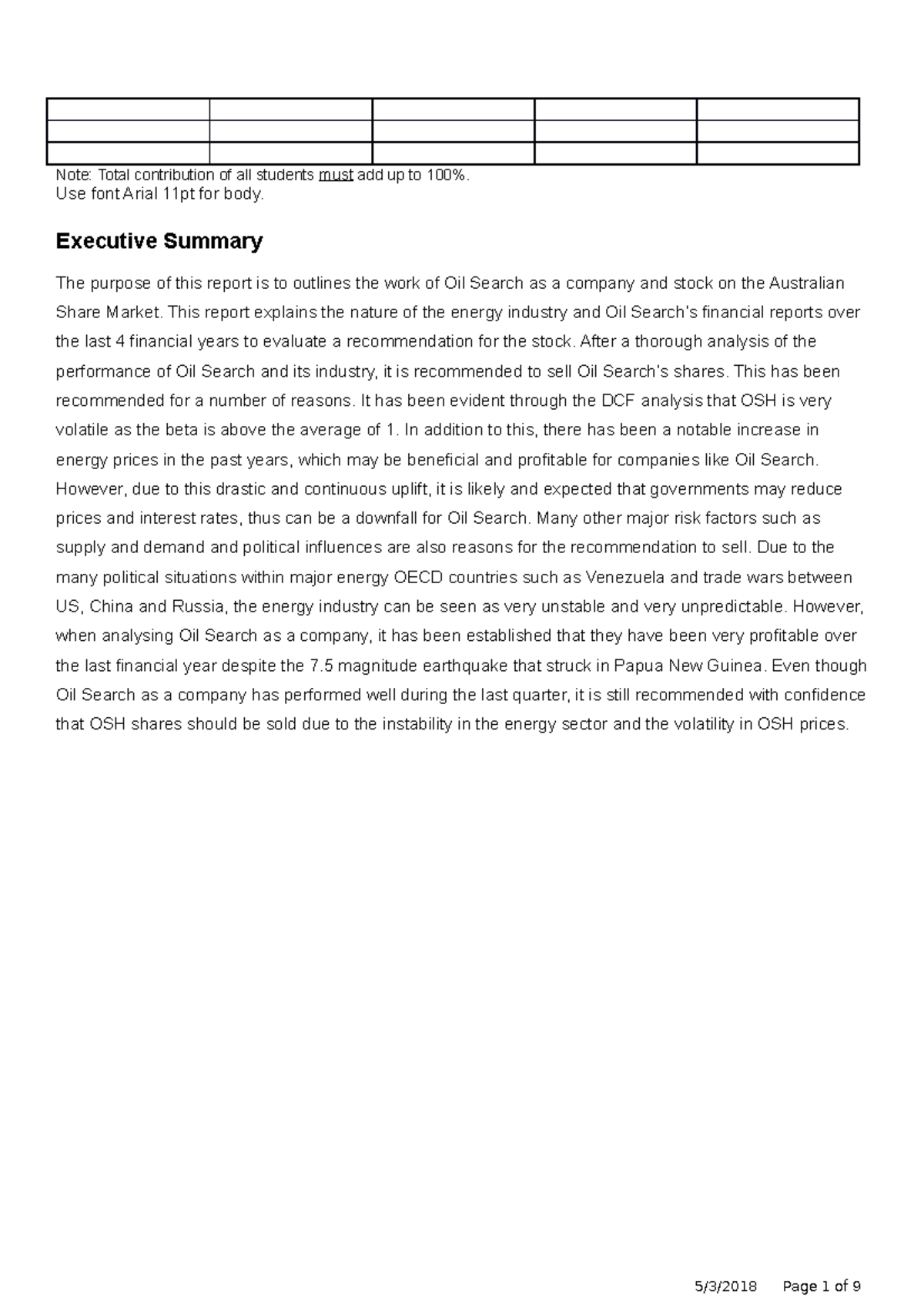 2019 Assignment Note Total Contribution Of All Students Must Add Up 2019-assignment-note-total-contribution-of-all-students-must-add-up