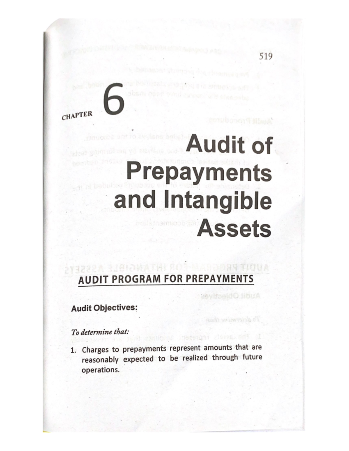 Audit Of intangble Assets 13 - BS Accountancy - Studocu