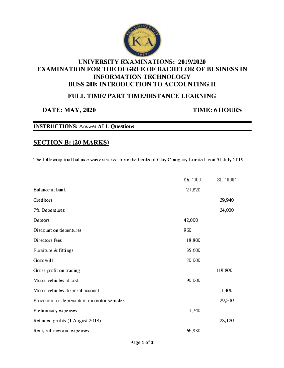 Final 3 2020, questions - Warning: TT: undefined function: 32 Page 1 of ...