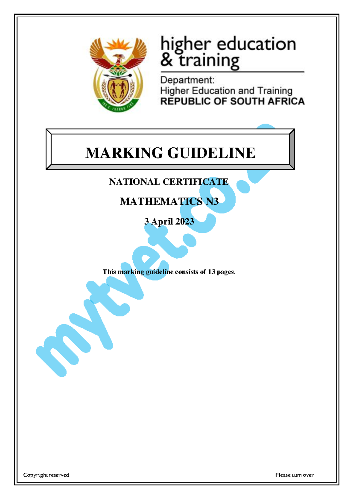 Mathematics N3 April 2023.pdf - NATIONAL CERTIFICATE MATHEMATICS N 3 ...