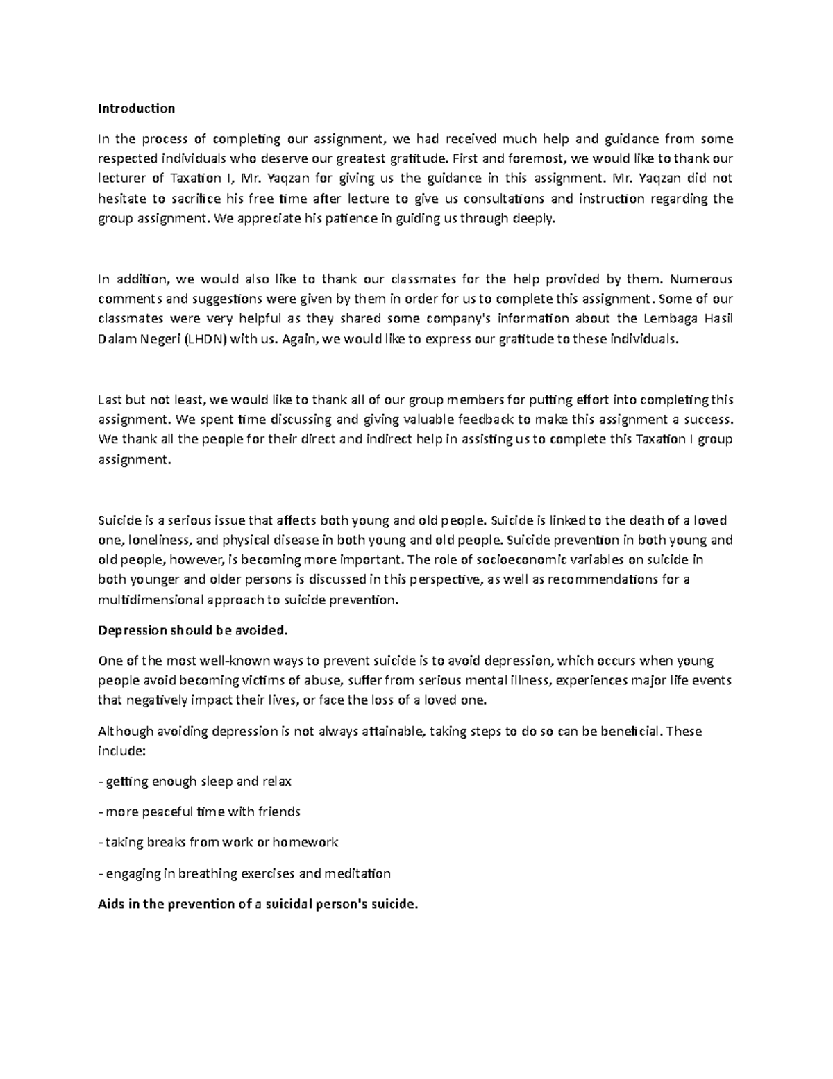 AAA 2 - Because I want to know how to answer in the assignment ...