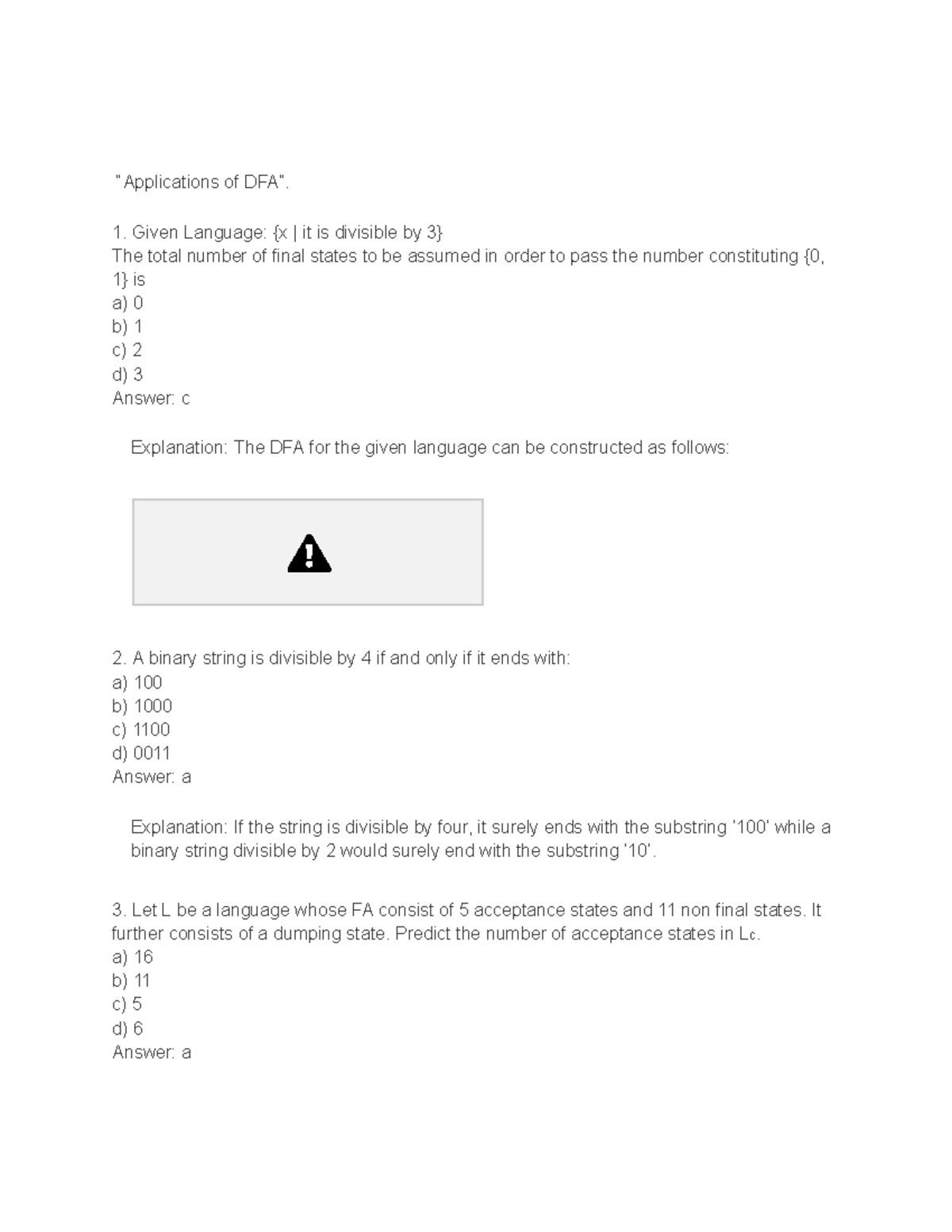 Theory Of Computation 12 Applications Of Dfa” Given Language X