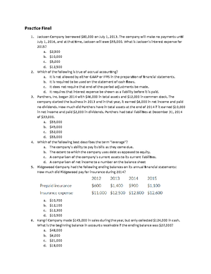 Chapter 6 and 7 Accounting - Master Budgeting Theory: Budgeting starts ...