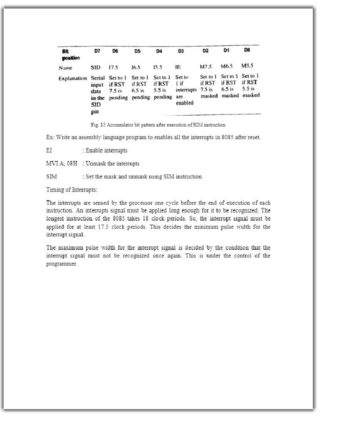 Lecture note - microprocessing and computer interfacing notes ...