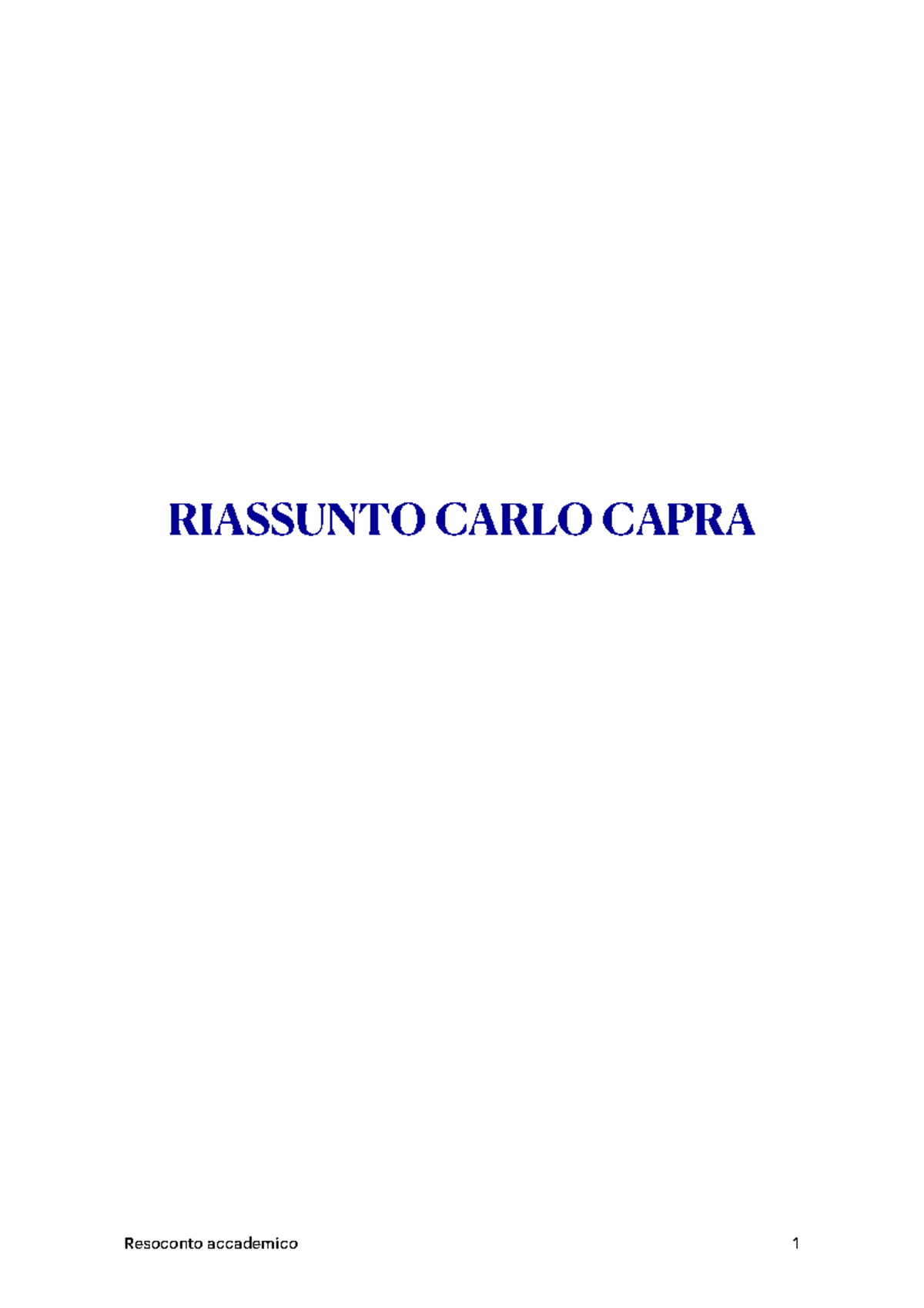 Riassunto testo "Storia moderna 1492- 1848" di Carlo Capra, storia ...
