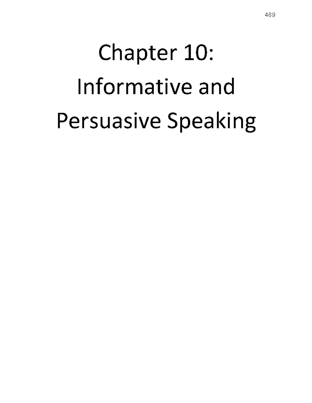 Chapter 10 Interpersonal Communication Touro OERChapter 10 ...