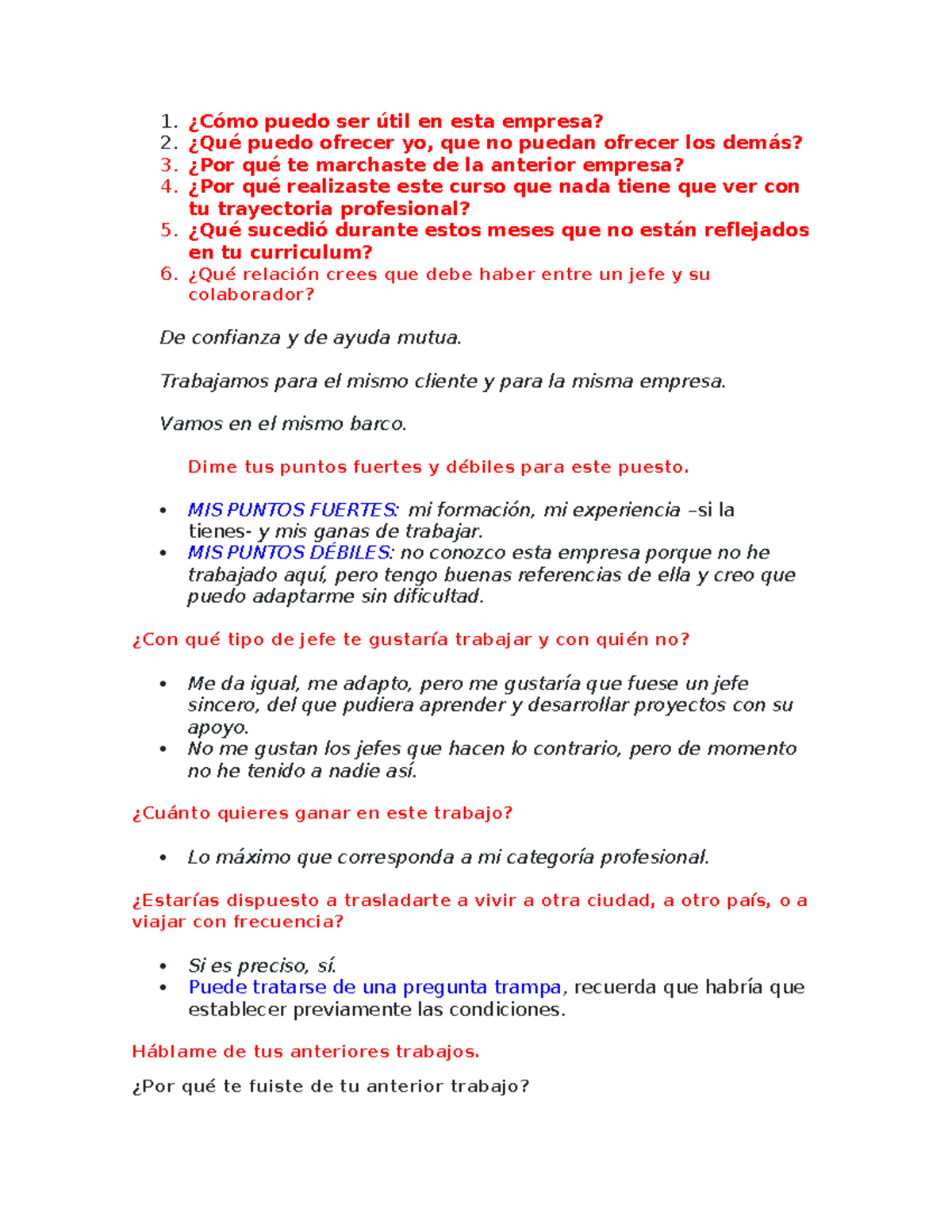 Cómo puedo ser útil en esta empresa - 1. ¿Cómo puedo ser útil en esta ...