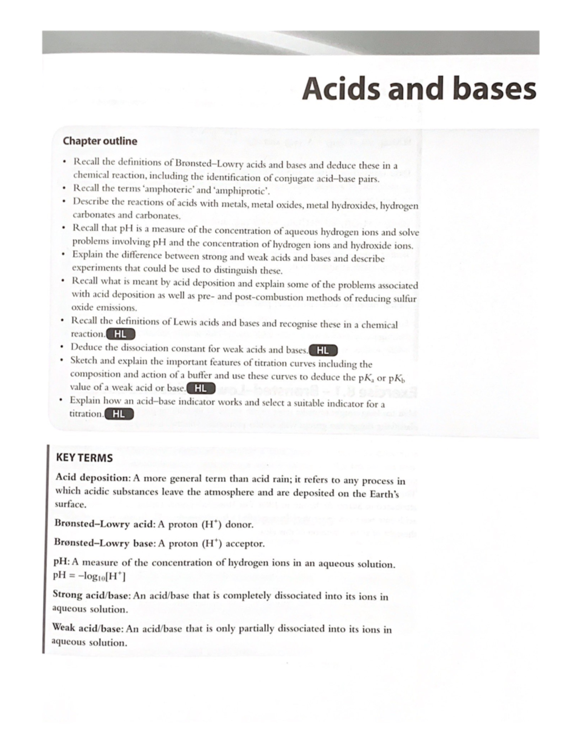 Acids and bases - nice workbook for chem practice - Acids and bases ...