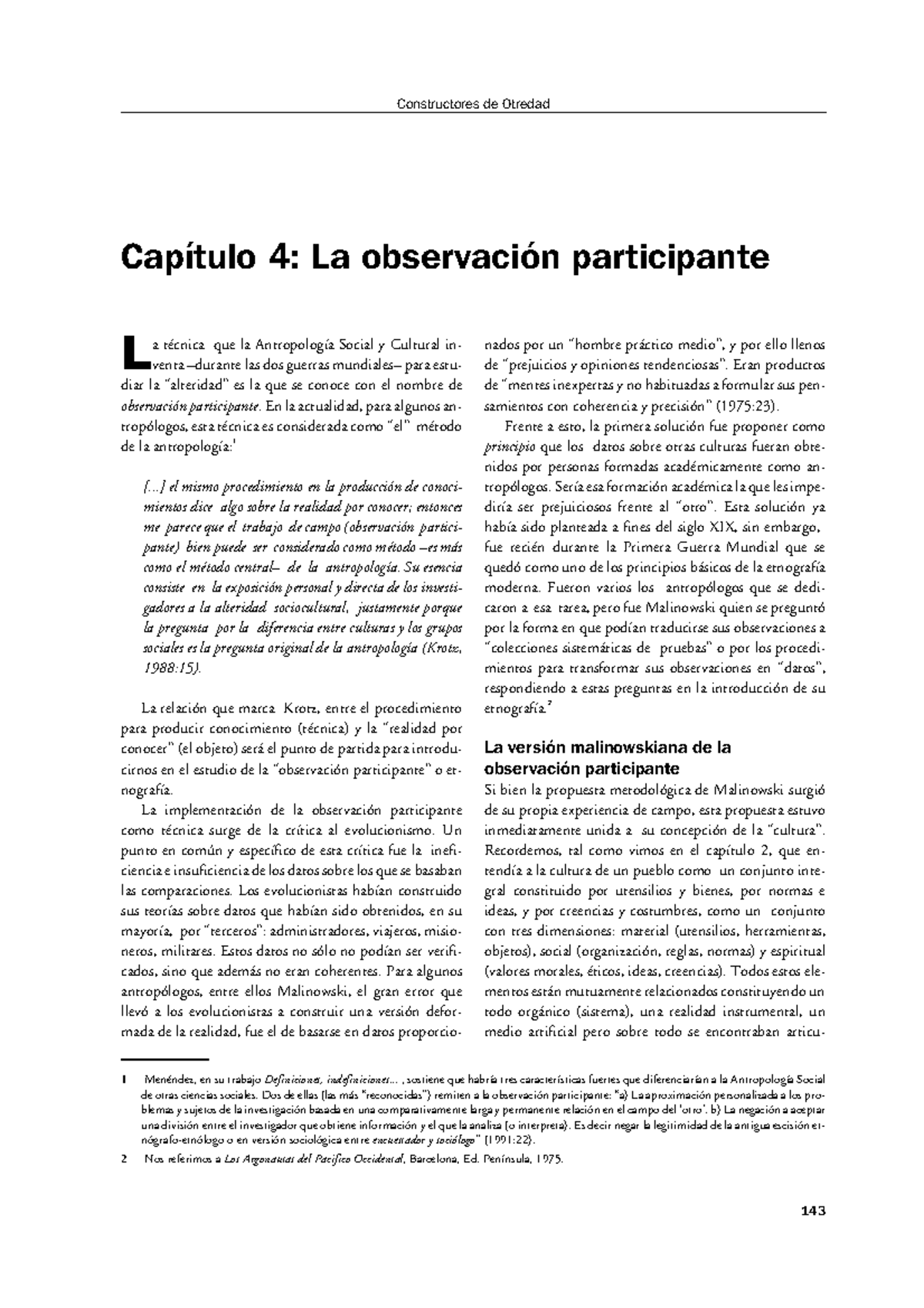 Participant observation-Anthropology (observación participante ...
