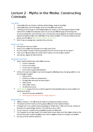 Lecture 4 - IOC - Double Deviance: Gendered Constructions of ...