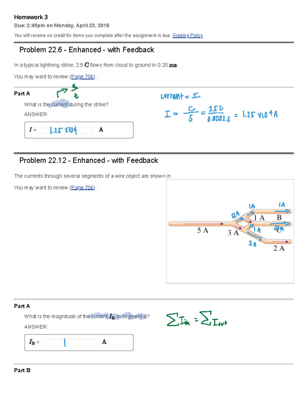 5C Homework 3 - schriver - Homework Due: 2:45pm on Monday, April 23 ...