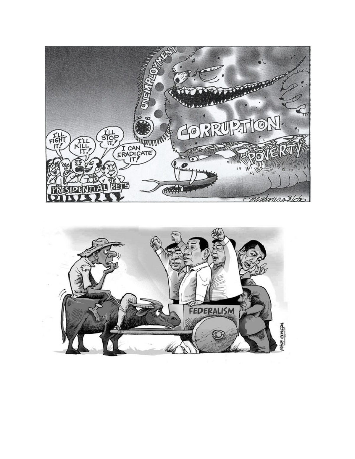 Caricature - Readings in the Philippine History - There is an apparent ...