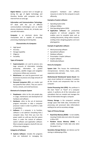 KNOW STEM_INFORMATIVE - Empowerment Technology - Studocu