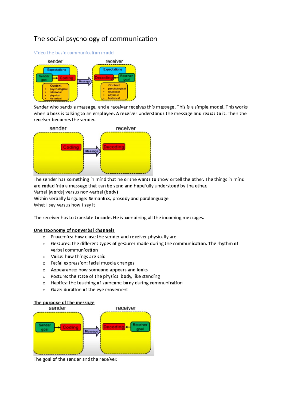 Lectures SPOC - The social psychology of communication Video the basic ...