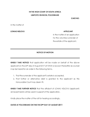 Compulsory sequestration summary - CHAPTER THREE: COMPULSORY ...