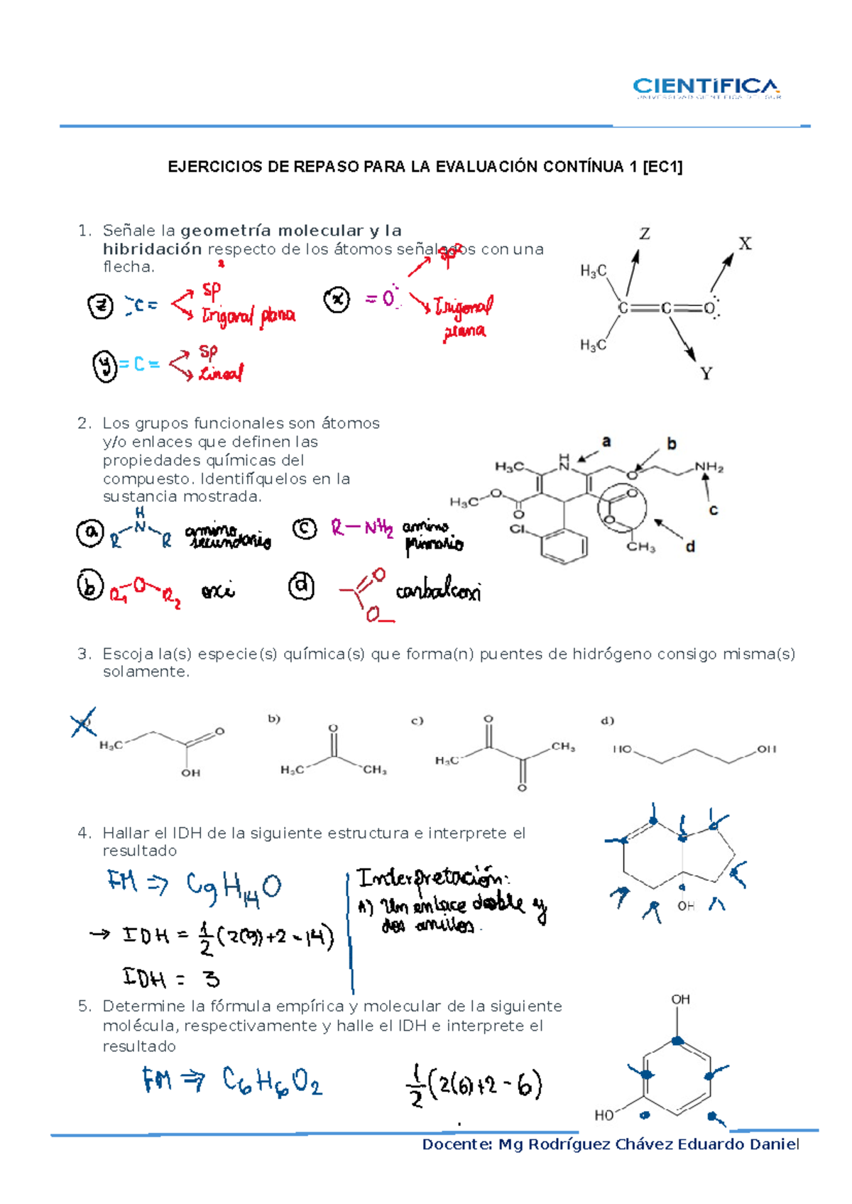 Ejercicios de repaso para la EC1 - EJERCICIOS DE REPASO PARA LA EVALUACIÓN CONTÍNUA 1 [EC1 ...