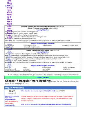 Module 6 Vocabulary Part I Reading Guide - Emily Pringle Section V: Vocabulary Introduction ...
