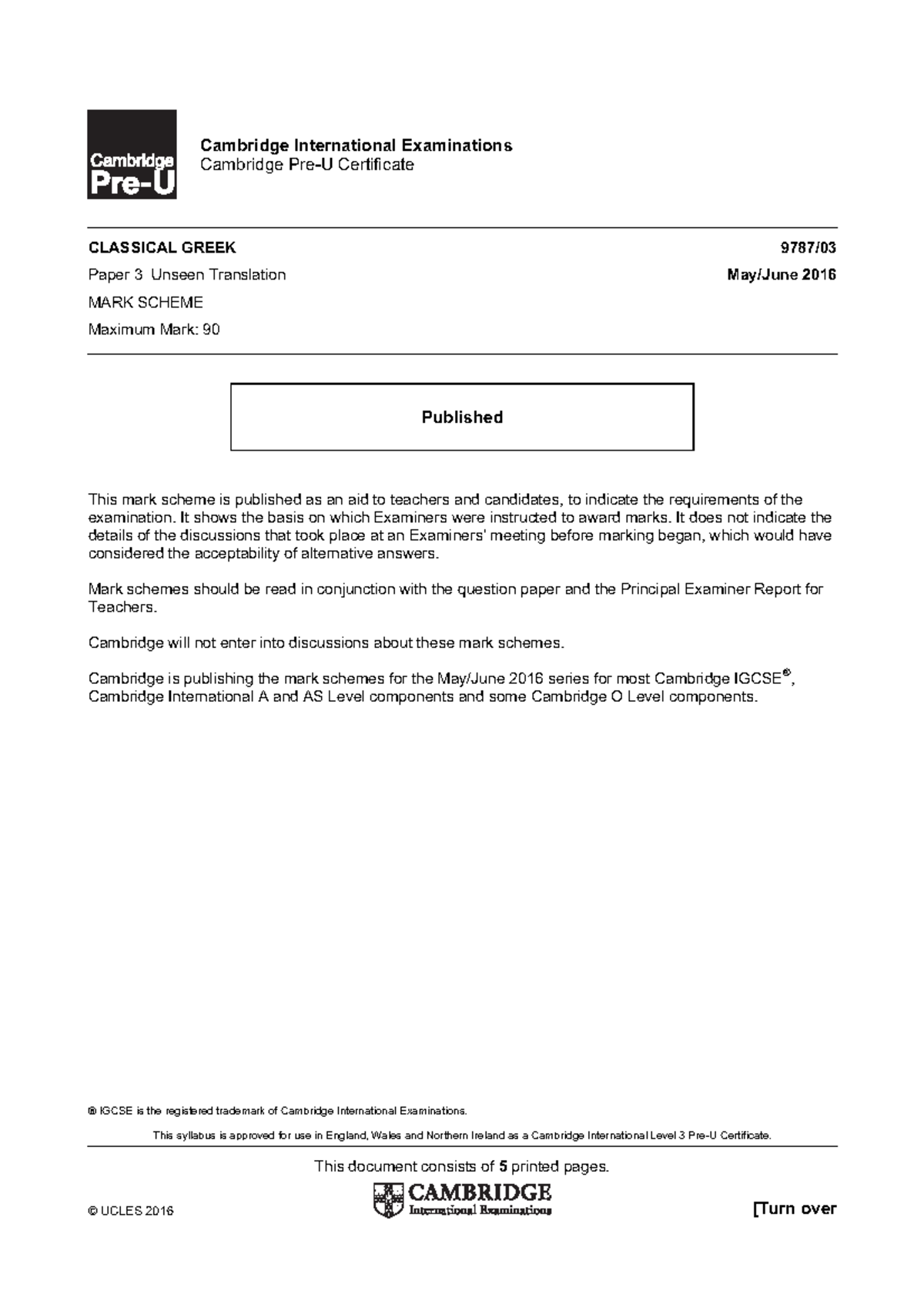 9787 s16 ms 3 - fdfdsf - ® IGCSE is the registered trademark of ...