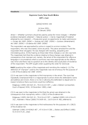 Ucpr form 3a v71 - Sample Statement of Claim - Form 3A (version 7) UCPR ...