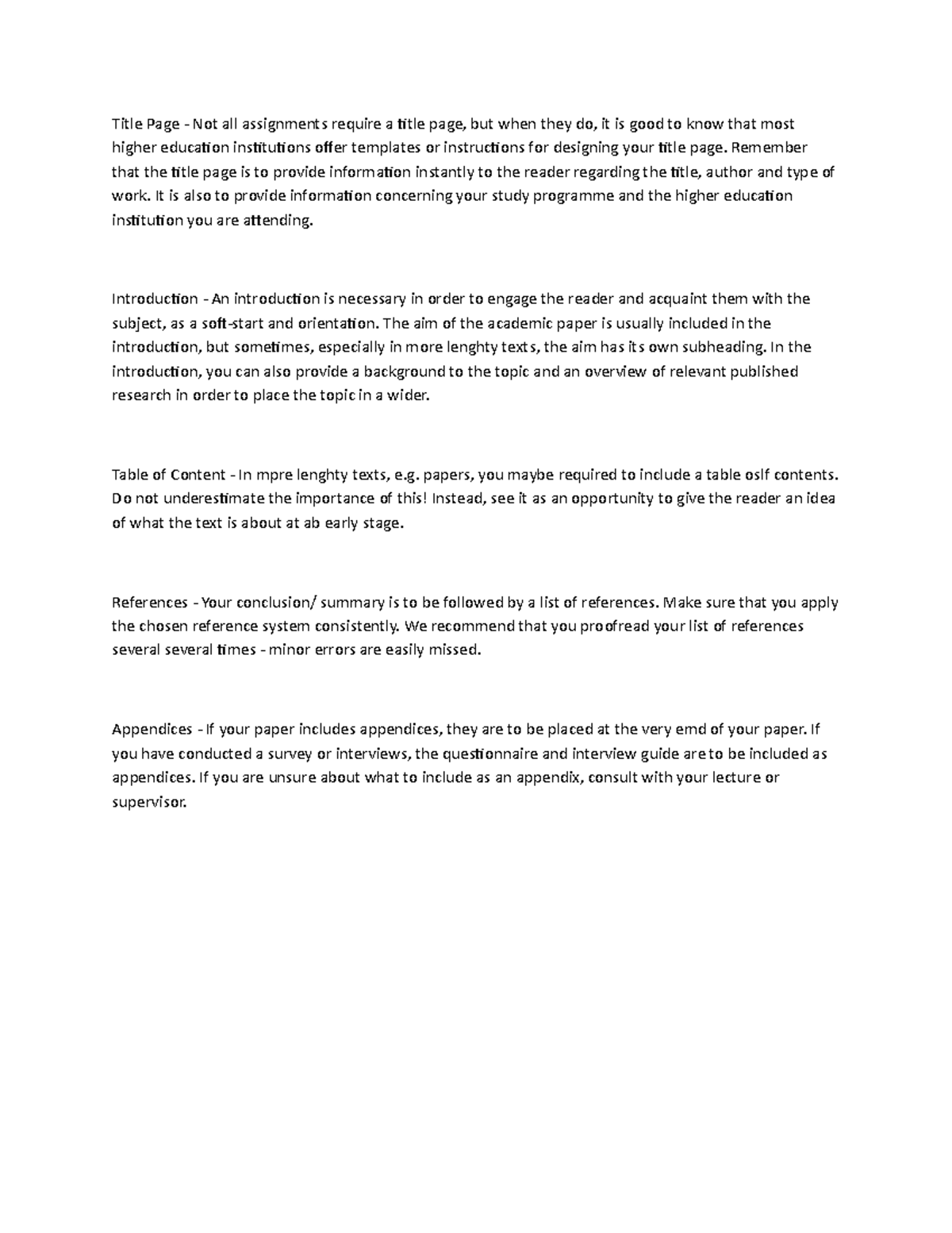 Title Page Academic - Grade: 1.1 - Title Page - Not all assignments ...