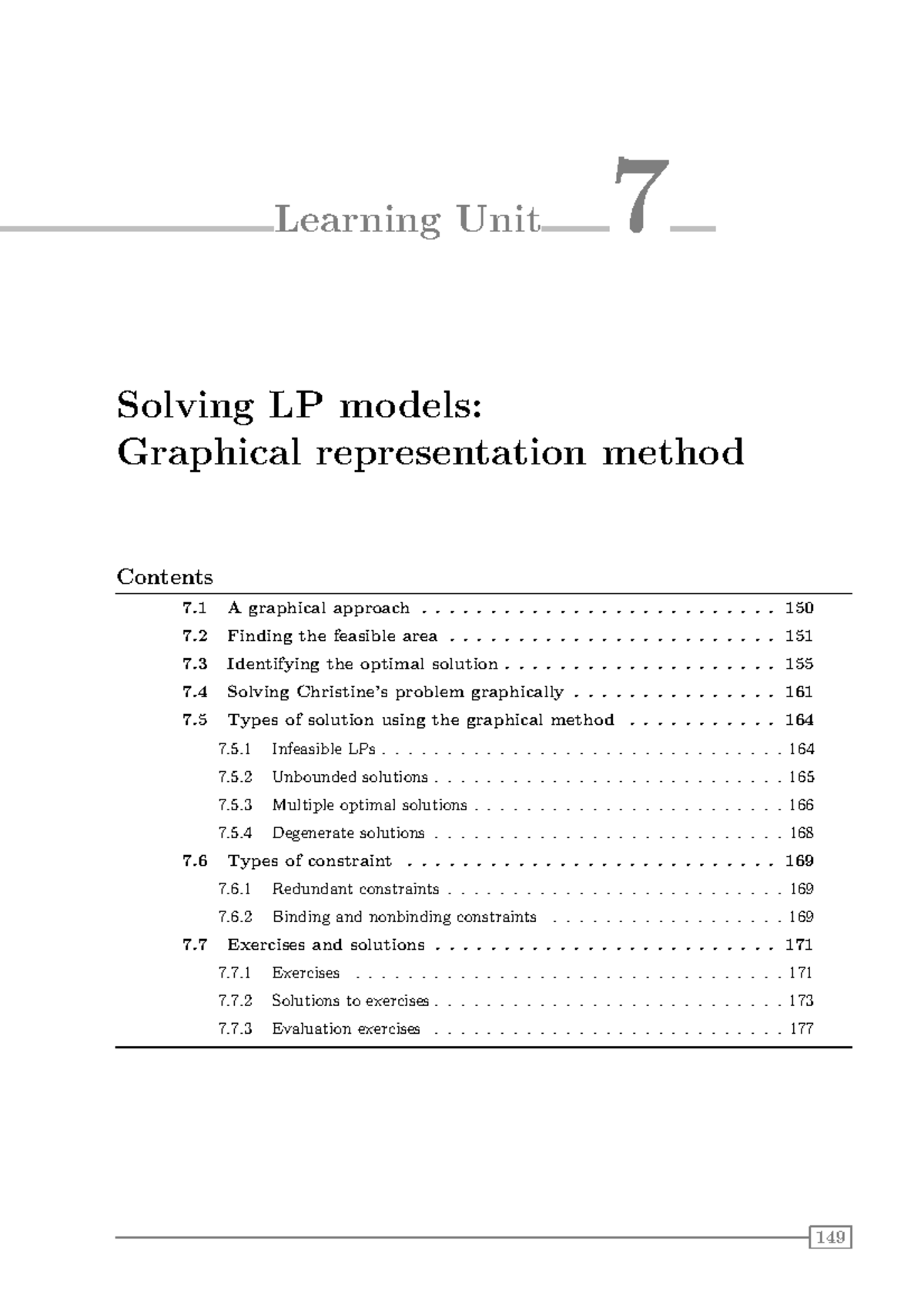 Graphical representation method - Solving LP models: Graphical representation method - Learning ...