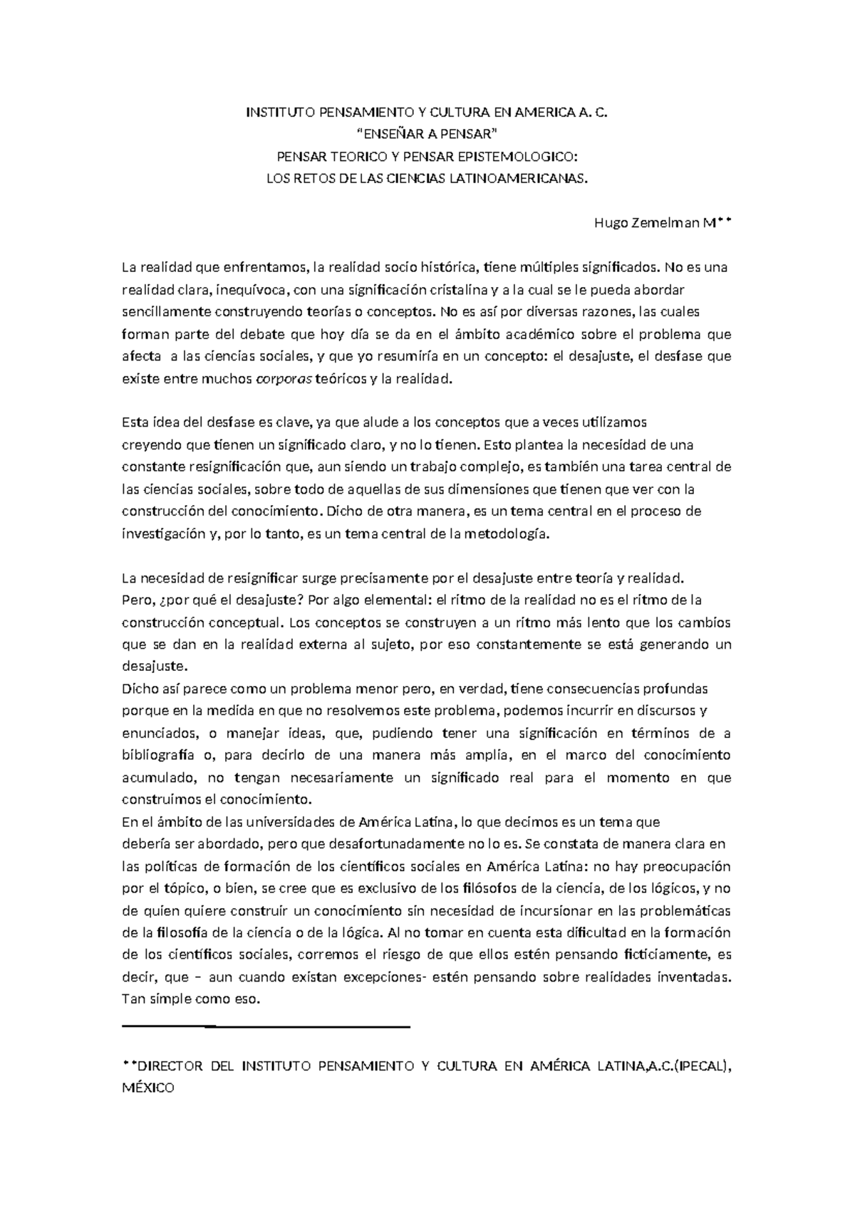 Zemelman, H-Pensar teorico y pensar epistemico publicacion-del-i-p-y-c ...