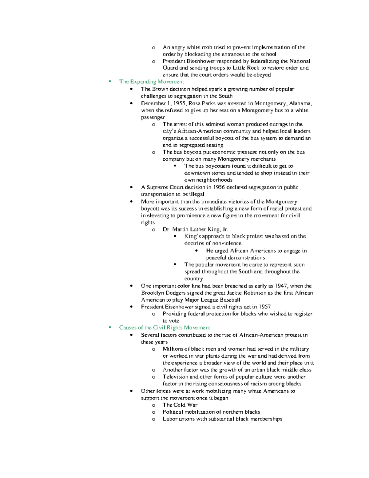 American Adams-Onís Agreement - o An angry white mob tried to prevent ...