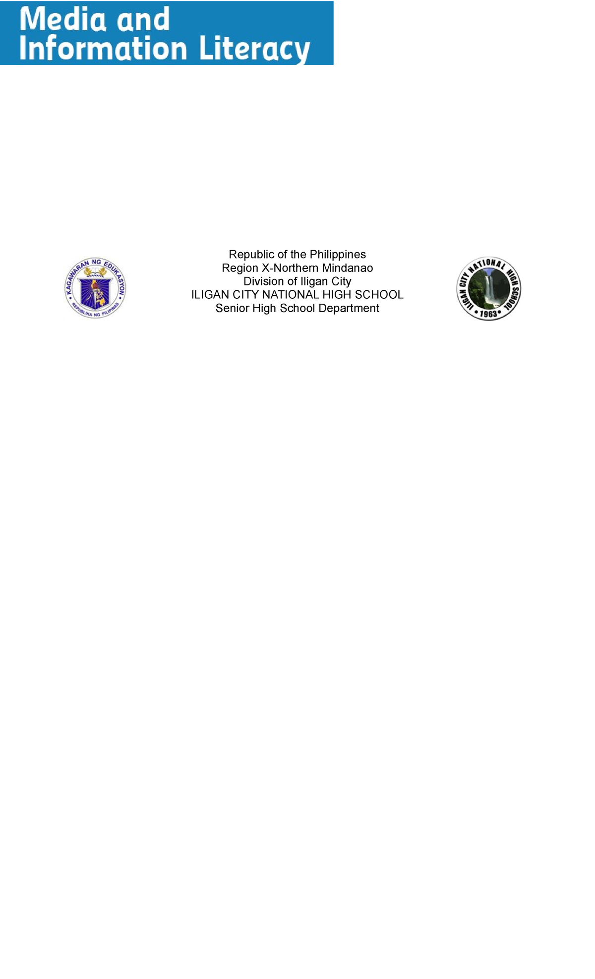 MIL- Module 1 TO 3 SLA(Self-Learning-Activity) - Republic of the ...