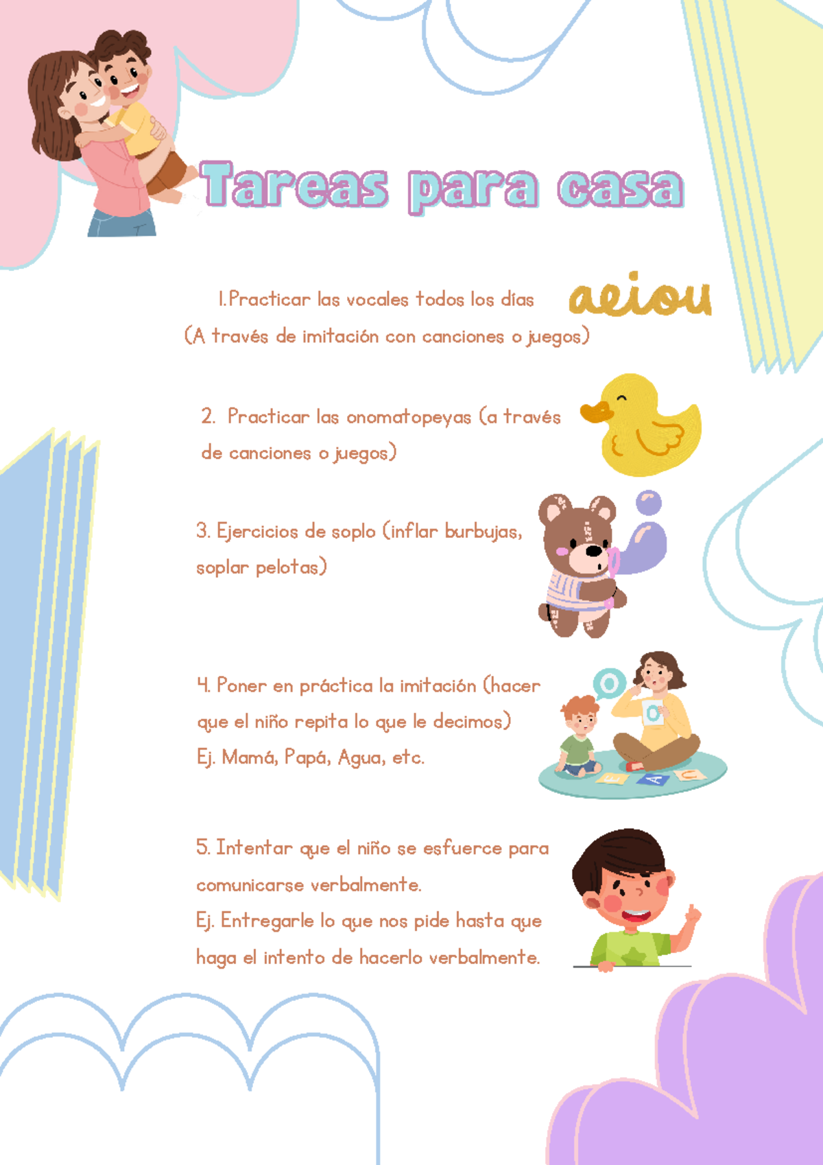 Tareas de casa - Esta tarea espero te ayude - Tareas para casaTareas ...