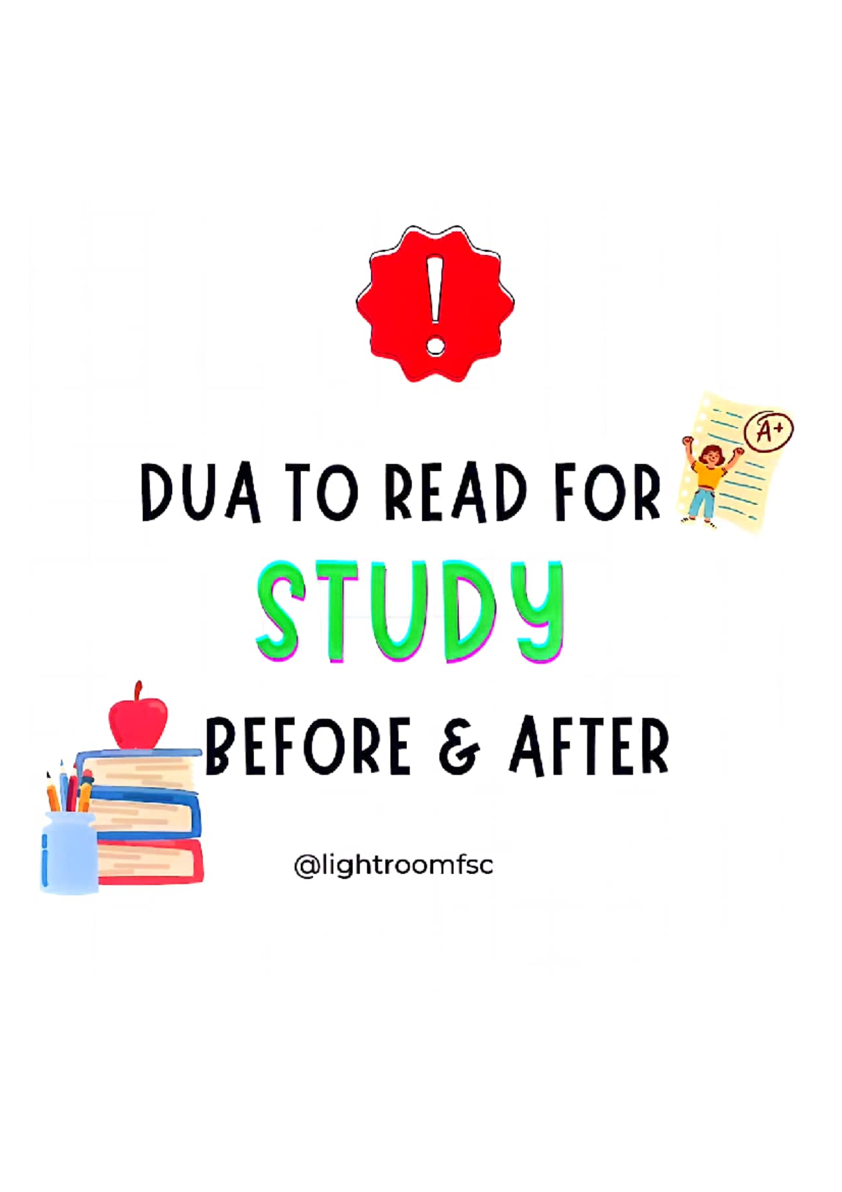 Islamic dua for exams preparation for success with guarantee - DUA TO ...