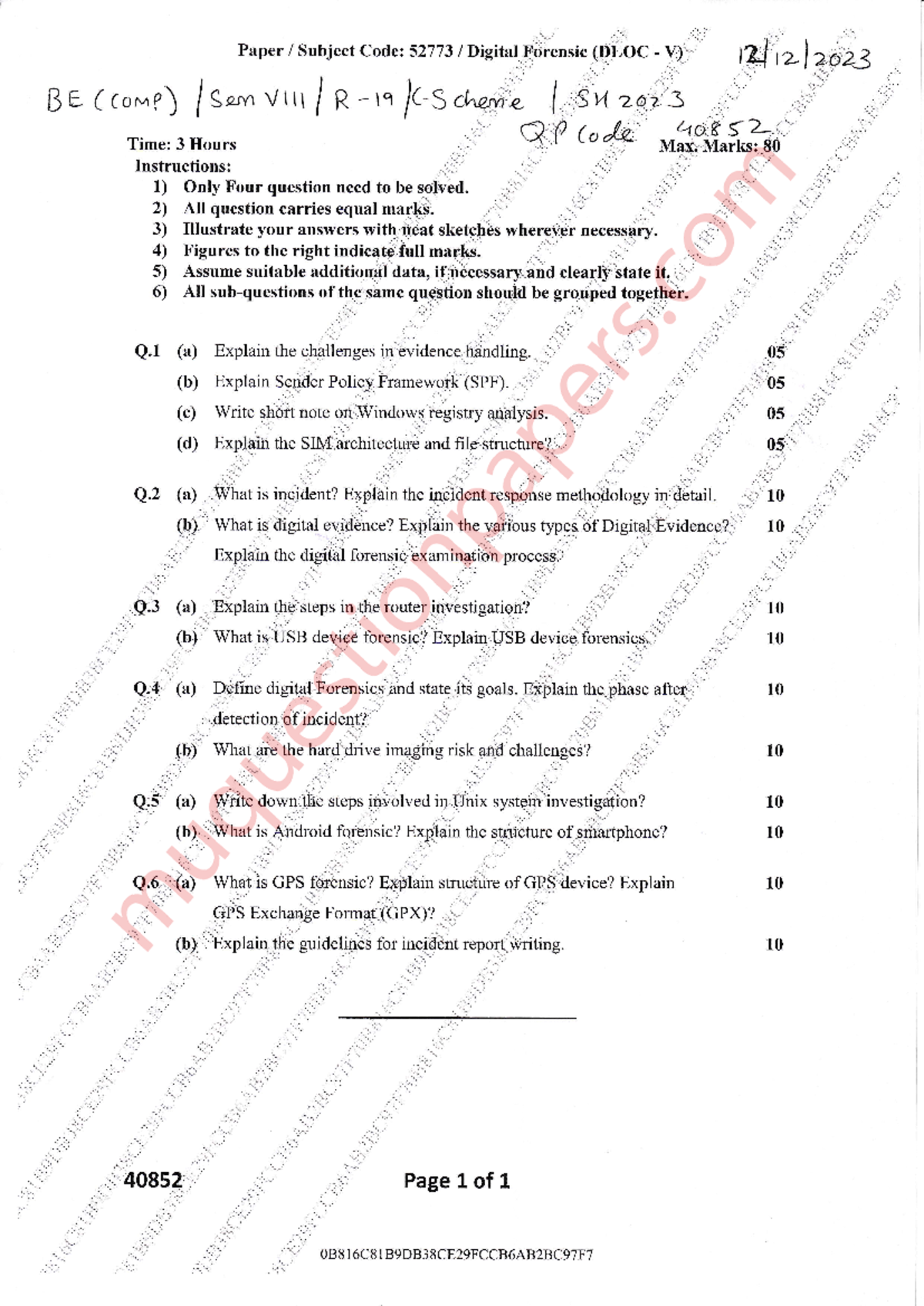 Be computer-engineering semester-8 2023 december dloc-v-digital-forensic-rev-2019-c-scheme - Studocu