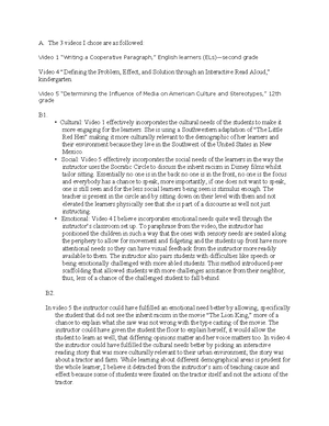 Task 1 - passed - A1. In video number 1757, Focusing on Two-Dimensional ...