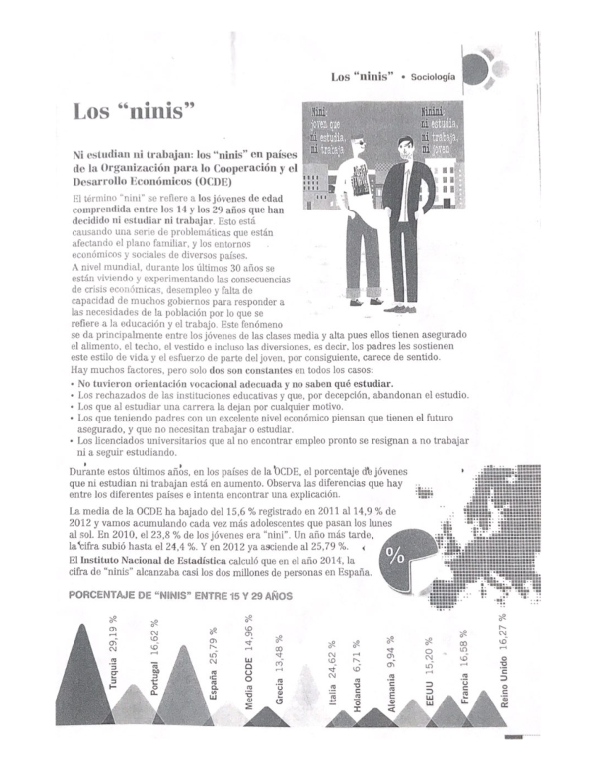 La generaciòn Ninis - Lingua spagnola (Linguistico) - Studocu
