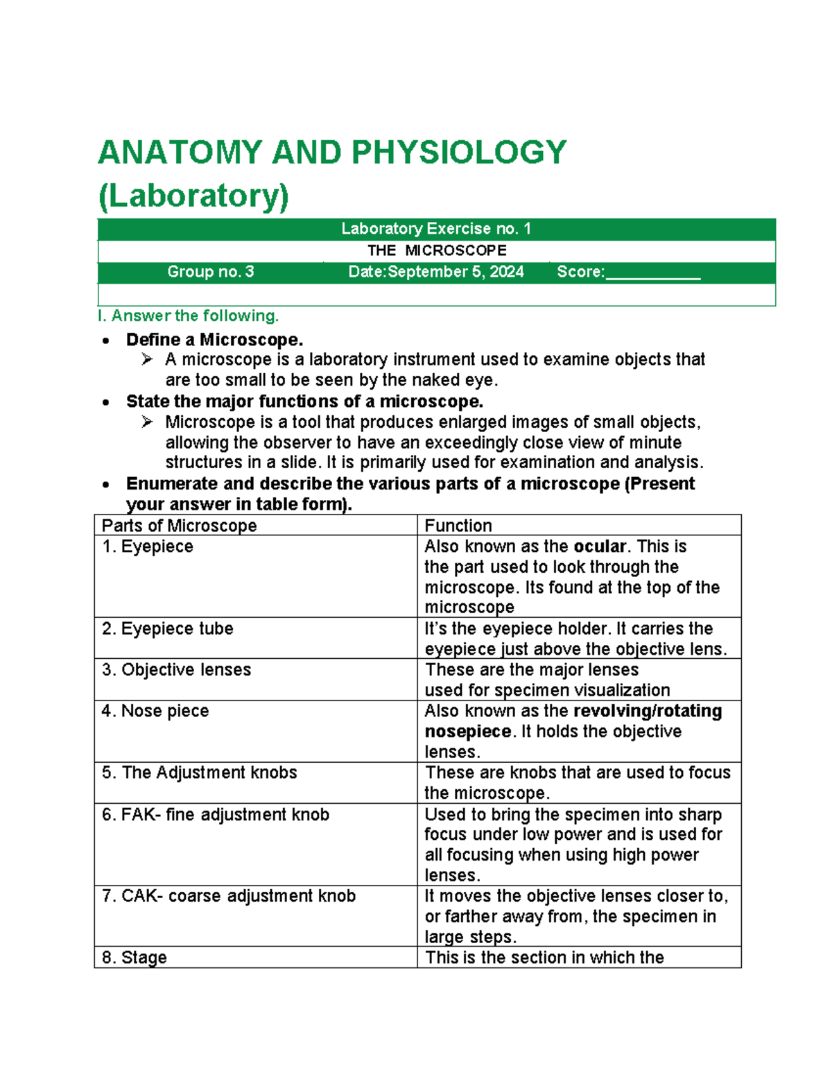 HAPP111 lab - Sebastian, Cyrill V. medtech 1-y1-1 - ANATOMY AND ...