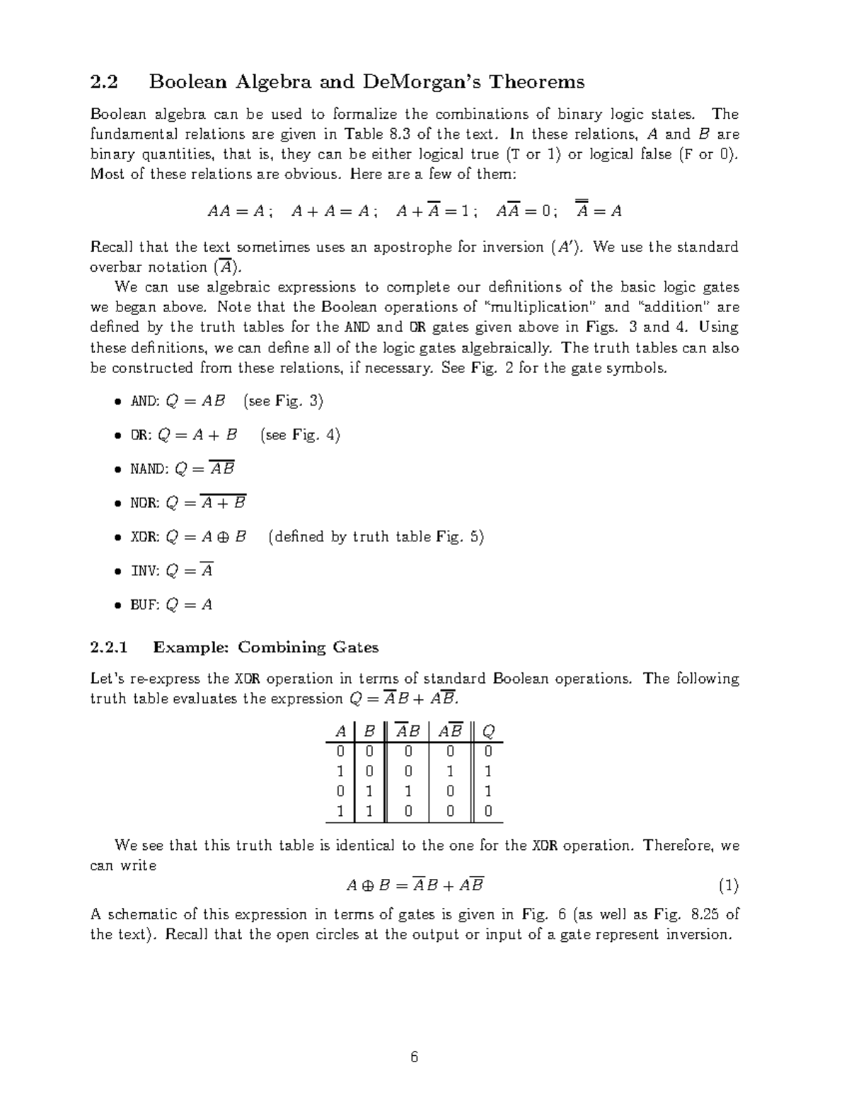Digital Electronics Boolean Algebra And De Morgan S Theorems 2 Boolean Algebra And Demorgan