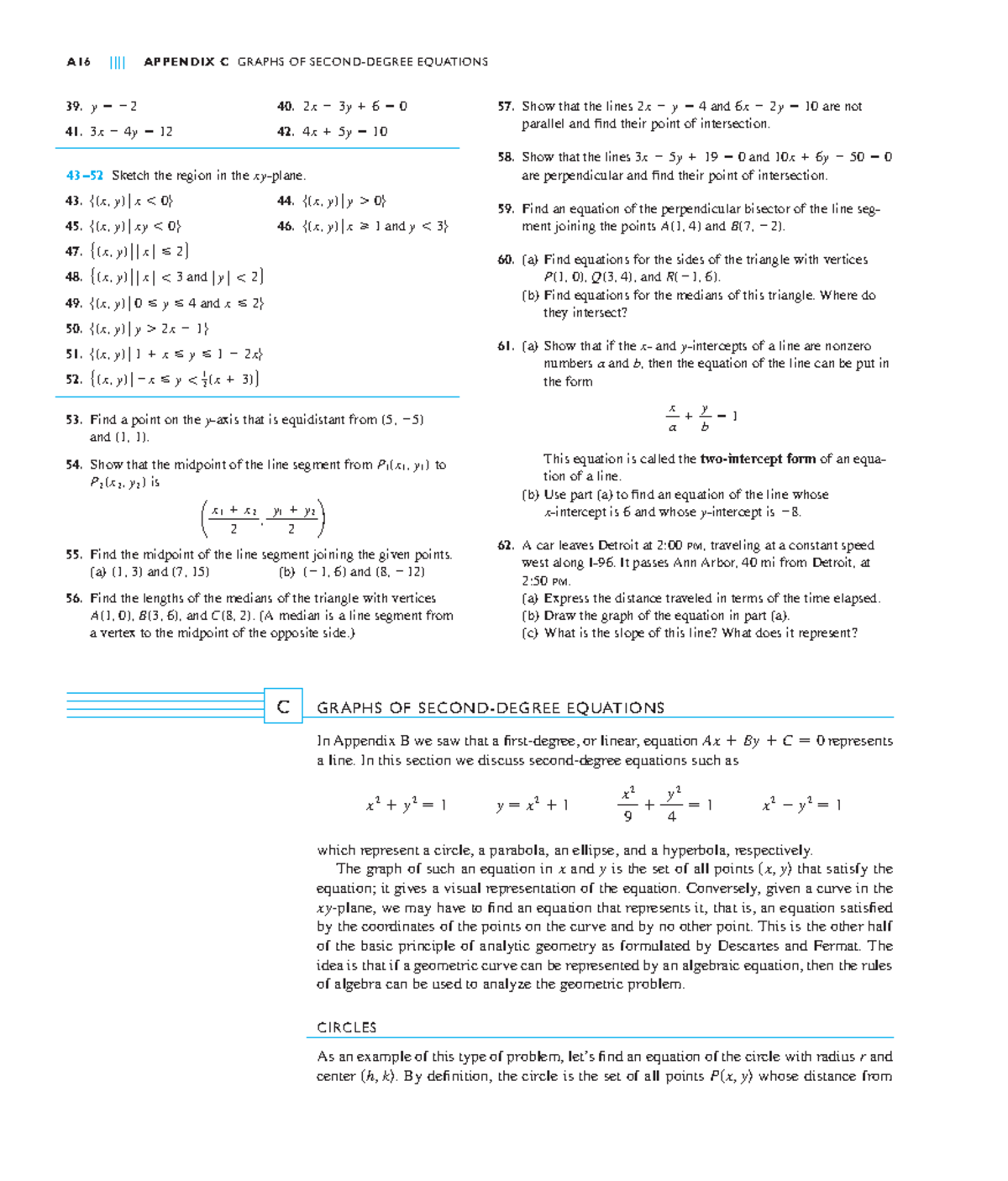 Math ch-C - math work - 57. Show that the lines and are not parallel ...
