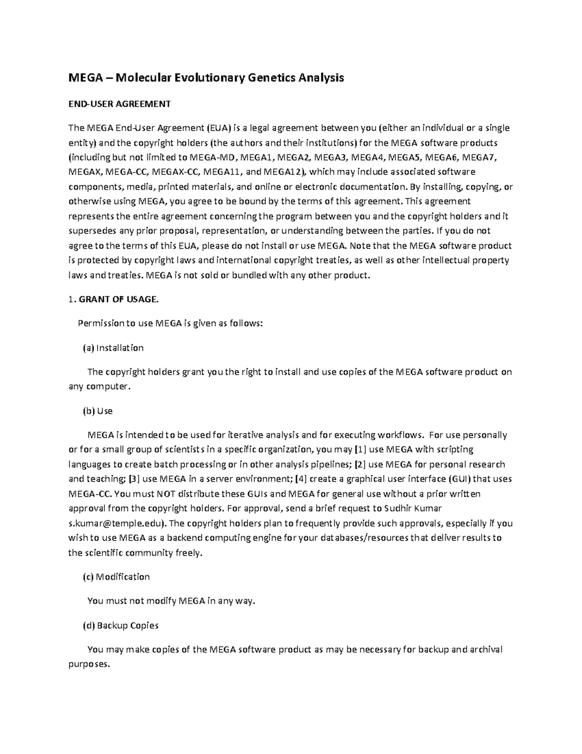 MEGA EUA - Lab Practice for MEGA Software - MEGA – Molecular ...