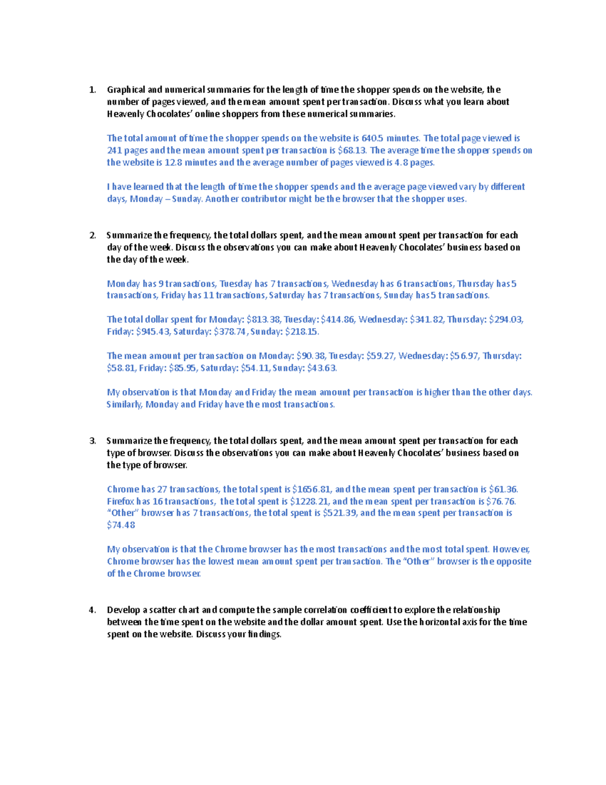 Case Study 1 - Week 1 - BAN 6093 - Studocu