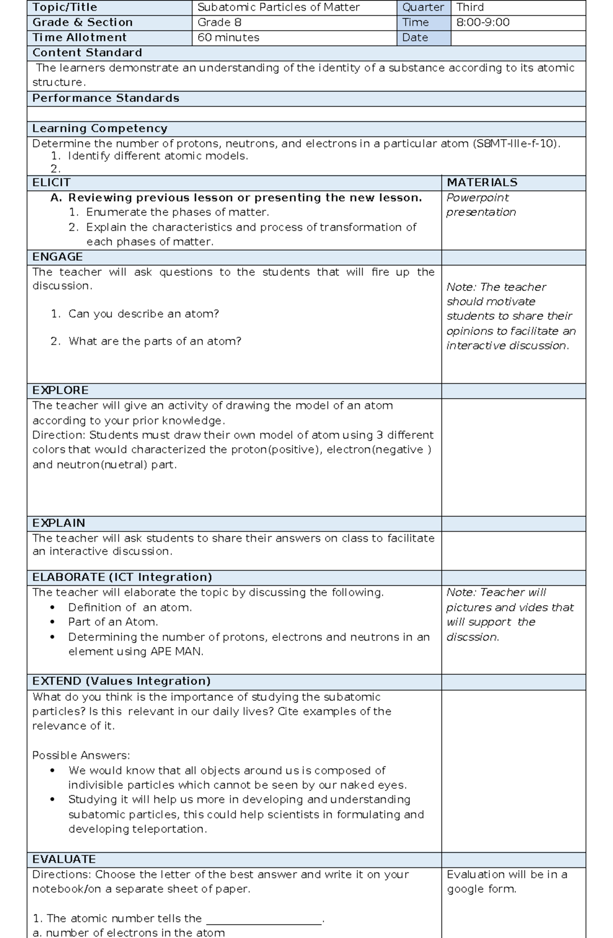 Inbound 2512525049772208356 - Topic/Title Subatomic Particles of Matter ...