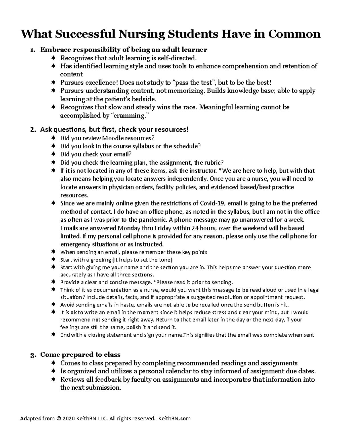 Traits Successful Students - What Successful Nursing Students Have in ...