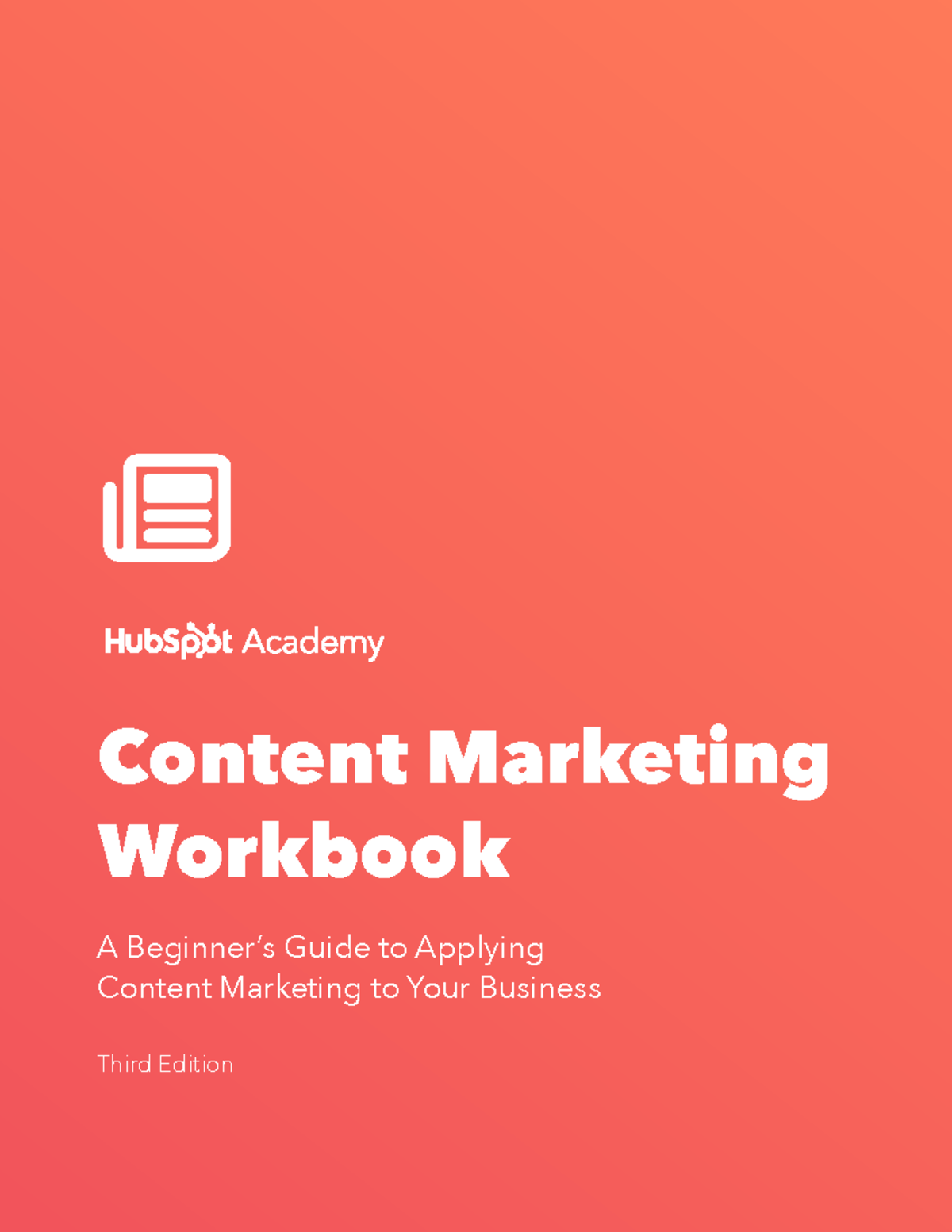 Content Marketing Certification Workbook Hub Spot - Content Marketing ...
